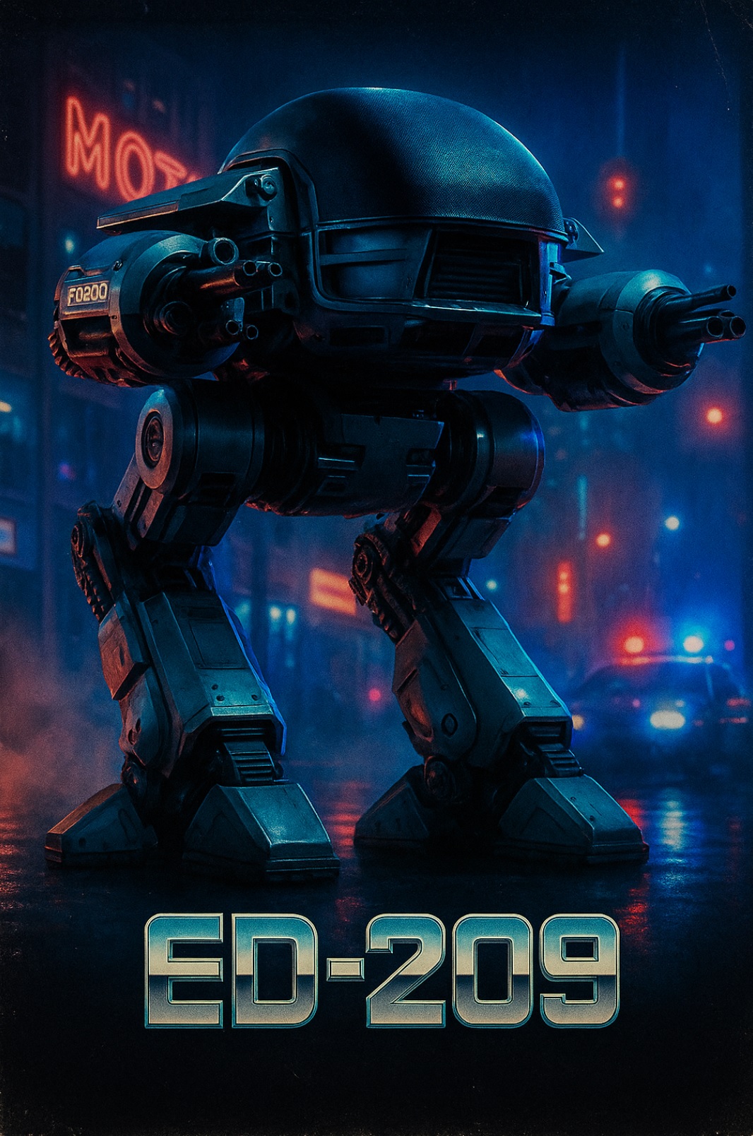 ED-209 The Enforcement Droid of RoboCop (1987)